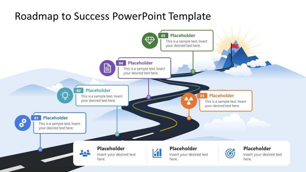 Roadmap to Success Template - Cover Slide - SlideModel
