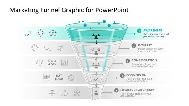 Funnel Stage 1 Slide - Marketing Funnel Infographic PPT Template ...
