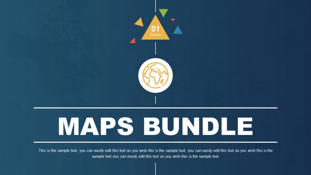 PowerPoint Maps Bundle Slide - SlideModel