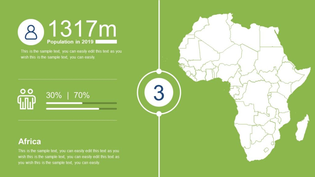 Africa Editable PowerPoint Maps - SlideModel