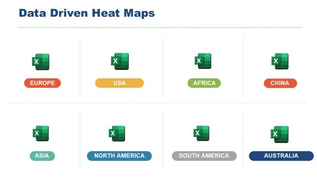 Data Driven Heat Maps Bundle in PowerPoint - SlideModel