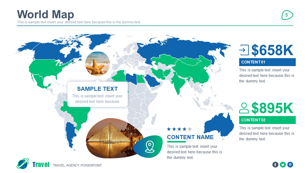 Travel Agency PowerPoint Template - SlideModel