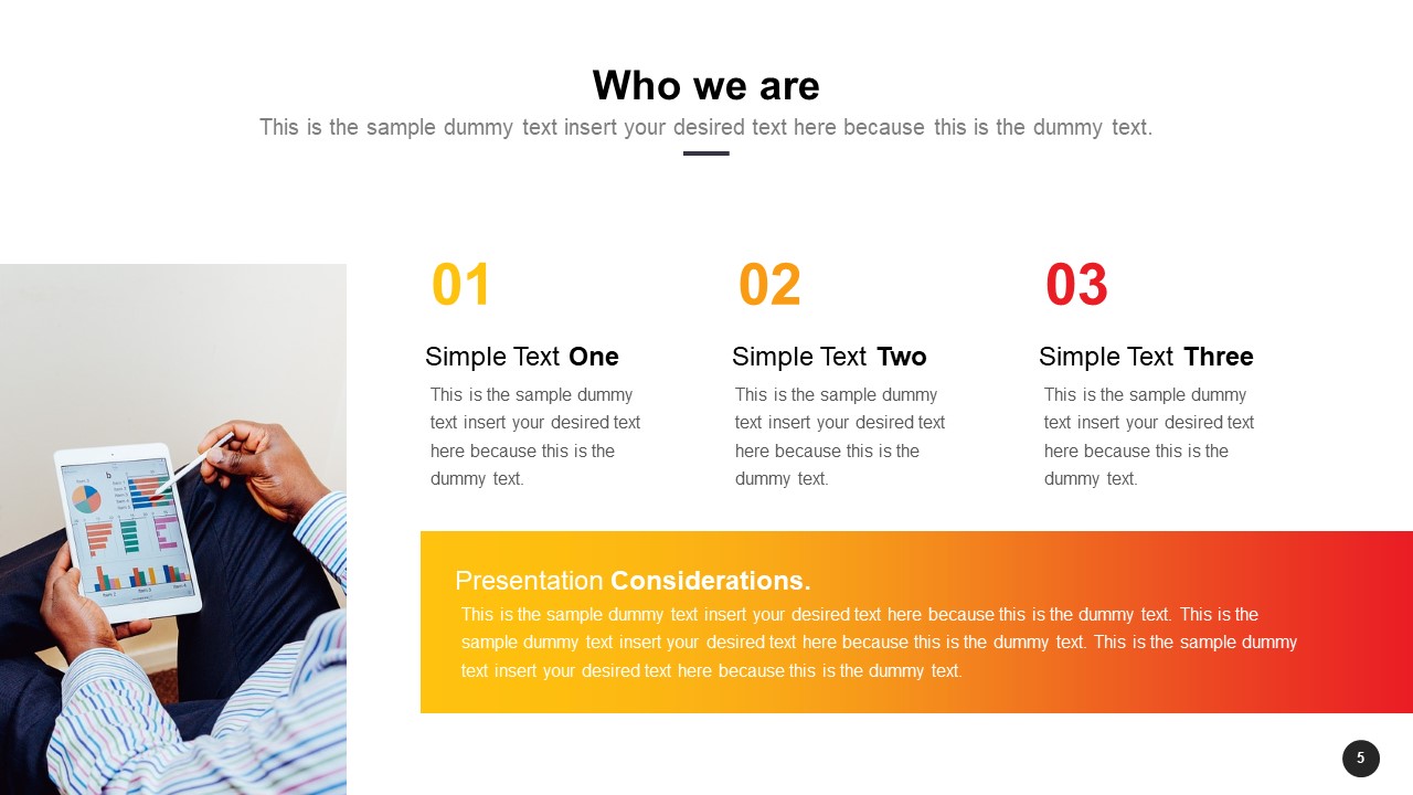 Morph PowerPoint Template & Presentation Slides with Transitions