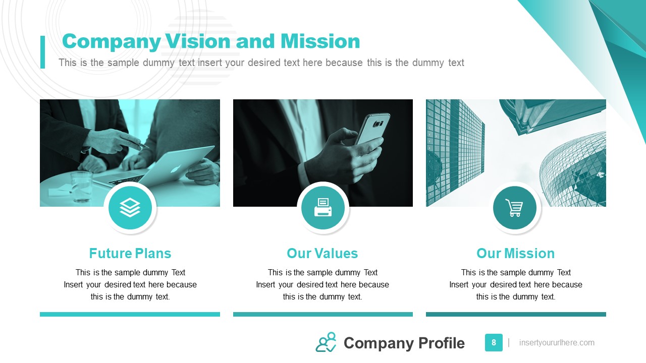 Professional Company Profile PowerPoint Template - SlideModel Professional Company Profile PowerPoint Template - SlideModel