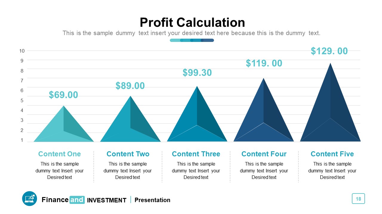 Finance & Investment PowerPoint Template