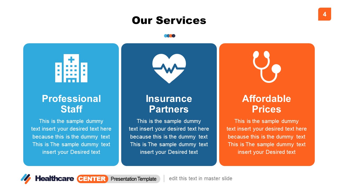 Healthcare Center PowerPoint Template - SlideModel