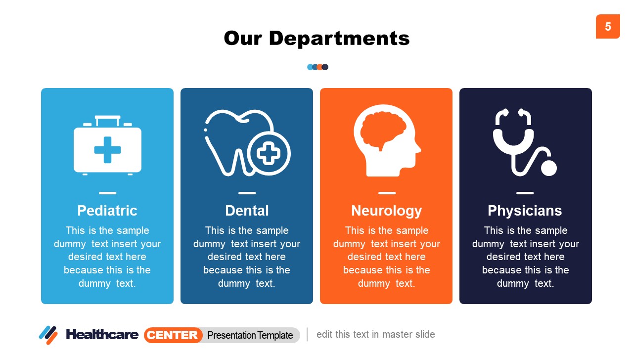 Healthcare Center PowerPoint Template - SlideModel