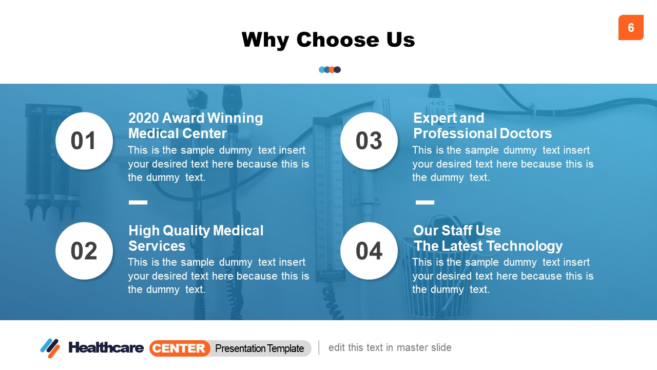 Healthcare Center PowerPoint Template - SlideModel