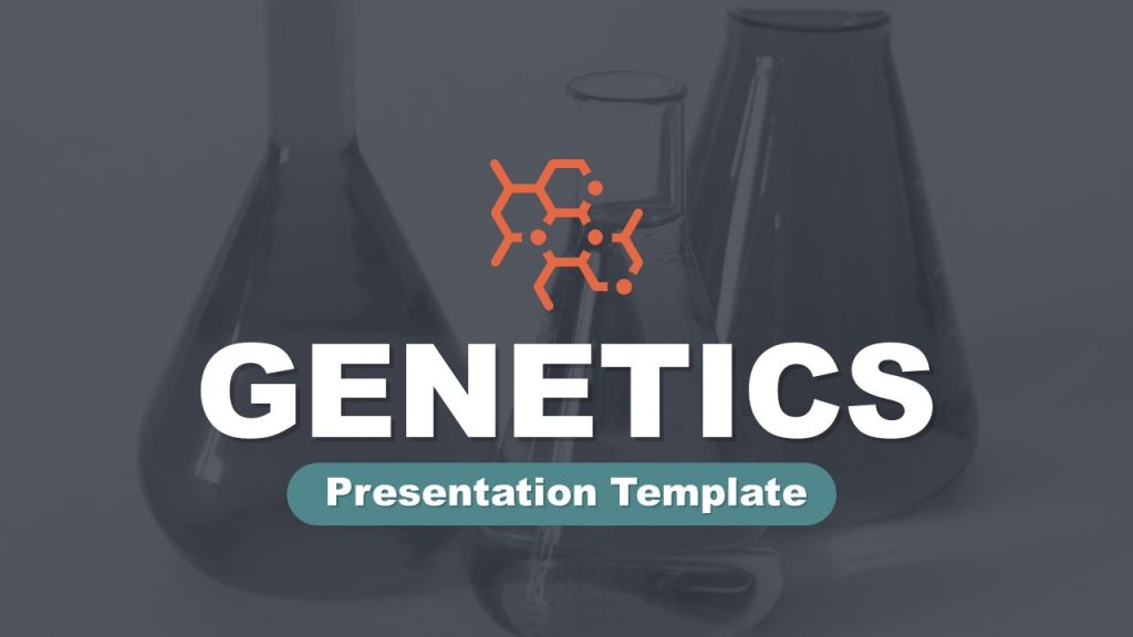 Genetics Presentation Cover Template - SlideModel