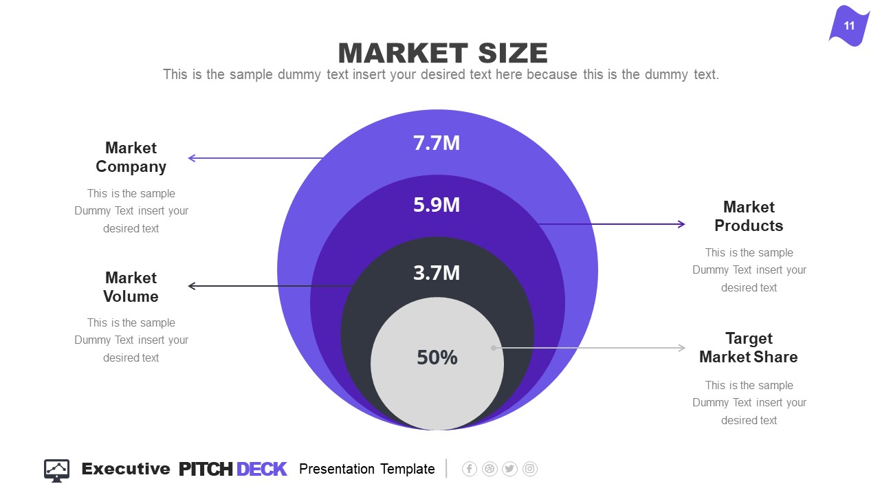 19 slide Executive Pitch Deck PowerPoint Template 19 slide Executive Pitch Deck PowerPoint Template