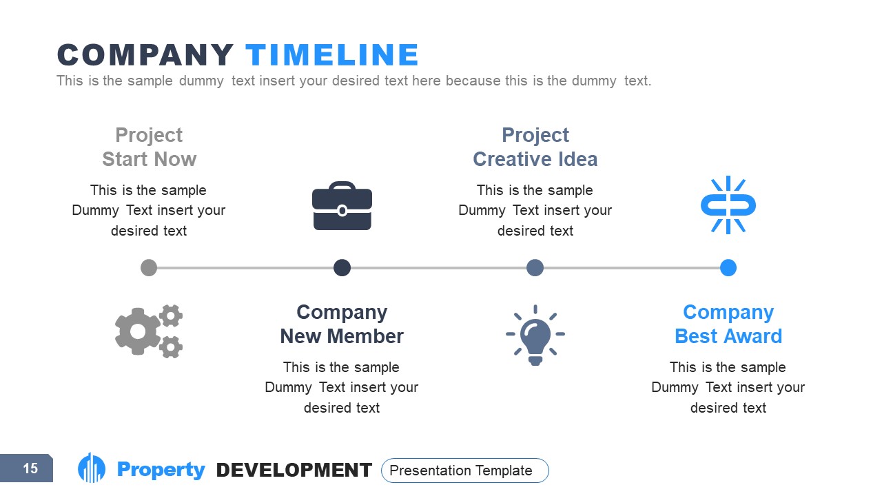 Microsoft PowerPoint Timeline Template - SlideModel