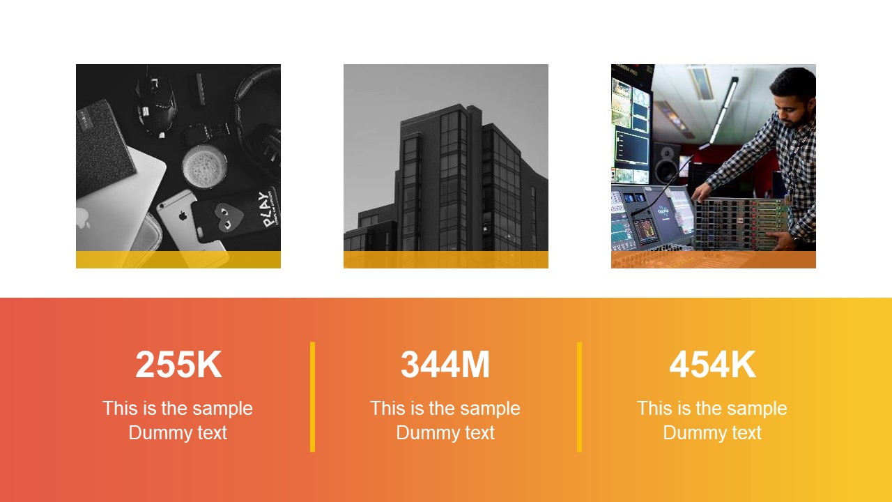 Creative Orange PowerPoint Template - SlideModel