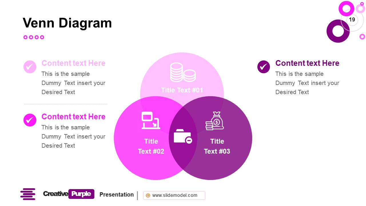 Creative Purple PowerPoint Template - SlideModel