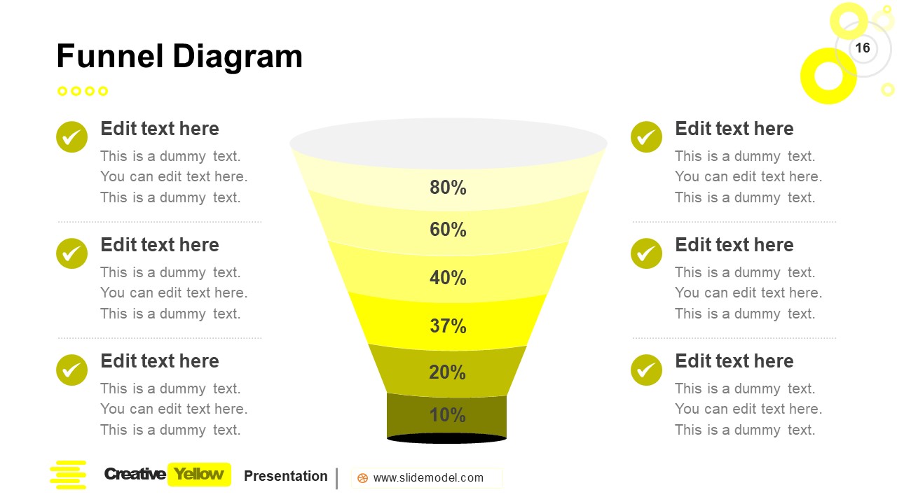 Creative Yellow PowerPoint Template - SlideModel