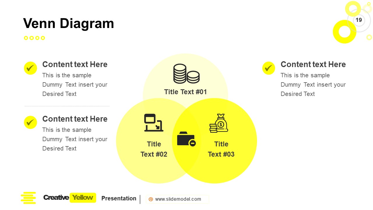 Creative Yellow PowerPoint Template - SlideModel