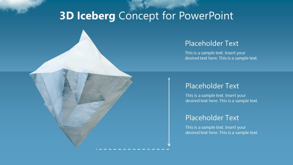 Free Animated 3D Iceberg Giveaway - SlideModel