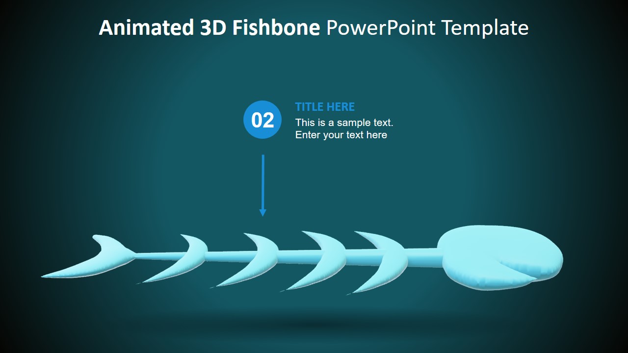 Animated 3D Fishbone PowerPoint Template - SlideModel