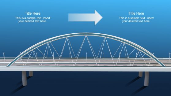 Animated Bridge 3D PowerPoint - SlideModel