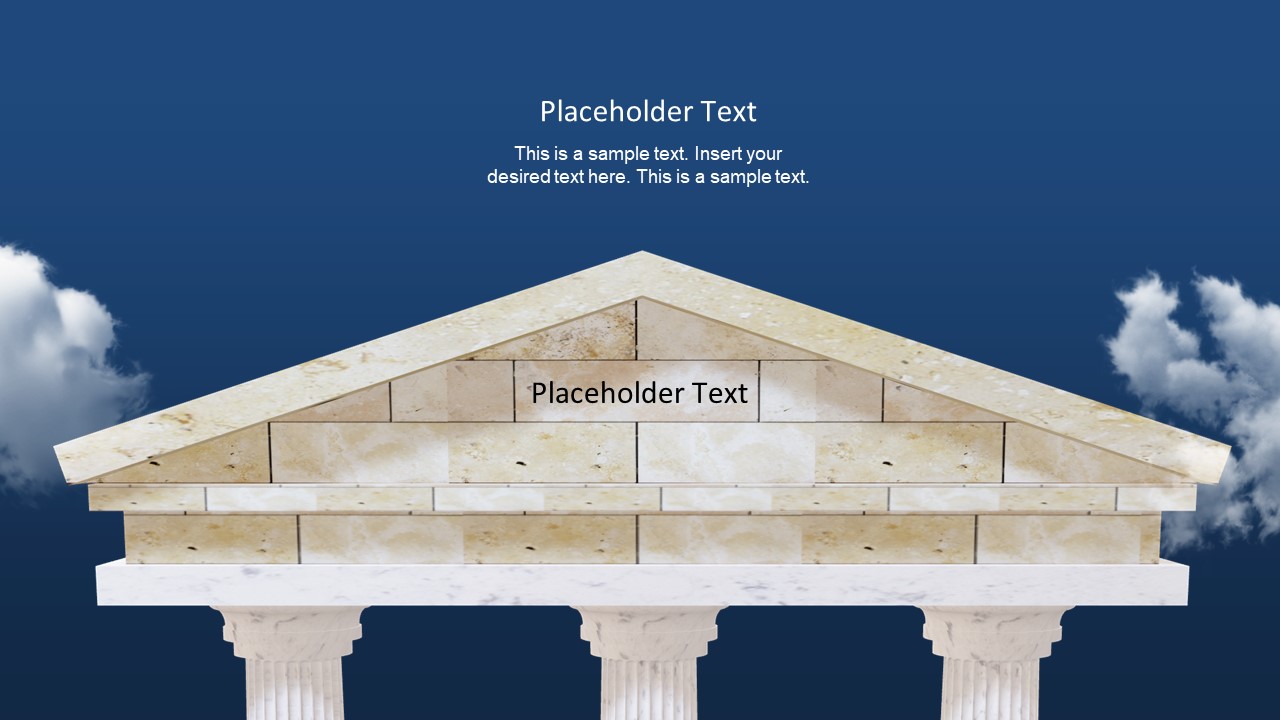 Animated 3D Pillars Diagram for PowerPoint - SlideModel