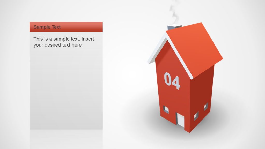 3D House Template Animation - SlideModel