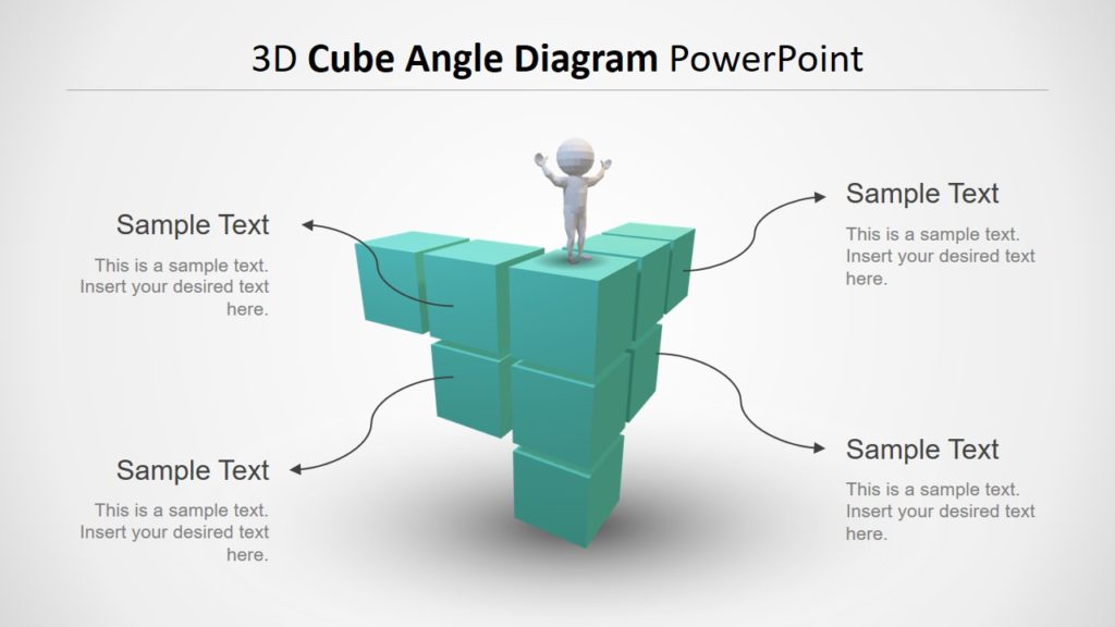 Presentation of 3D Cube Diagram - SlideModel