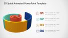 Editable Spiral Animated PPT Template - SlideModel