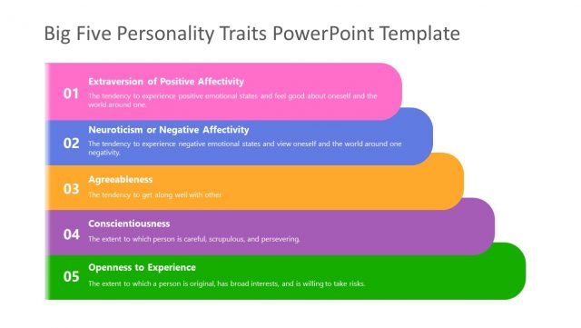 Big Five Personality Traits Template 5 Steps - SlideModel