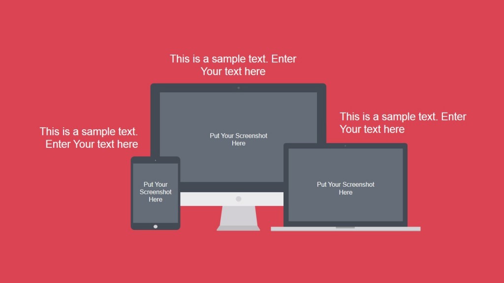 Responsive Design Slide for PowerPoint with Devices - SlideModel