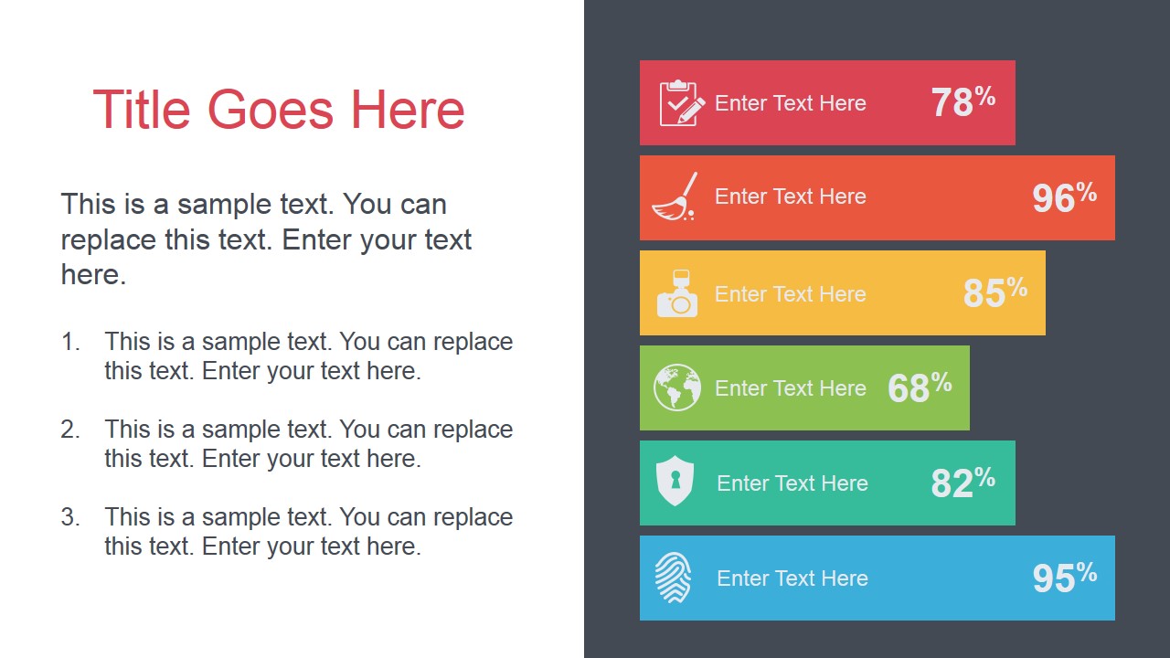 Animated Flat Analysis PowerPoint Template - SlideModel
