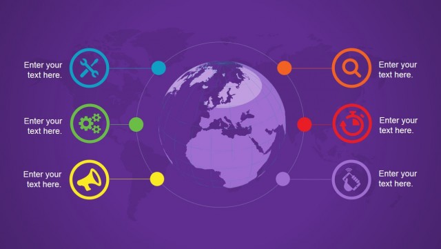 Global Earth Slide Design Background - SlideModel