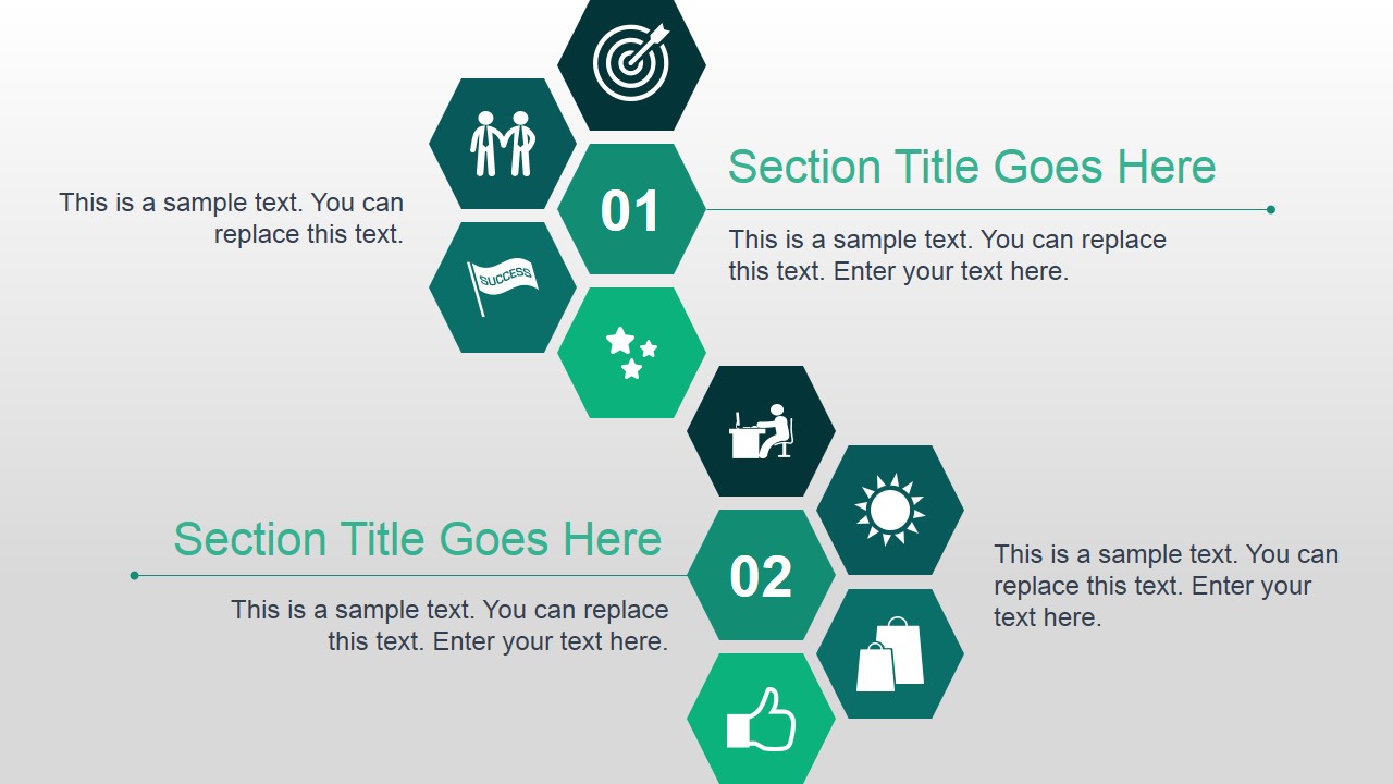 Green Animated Business PowerPoint Template