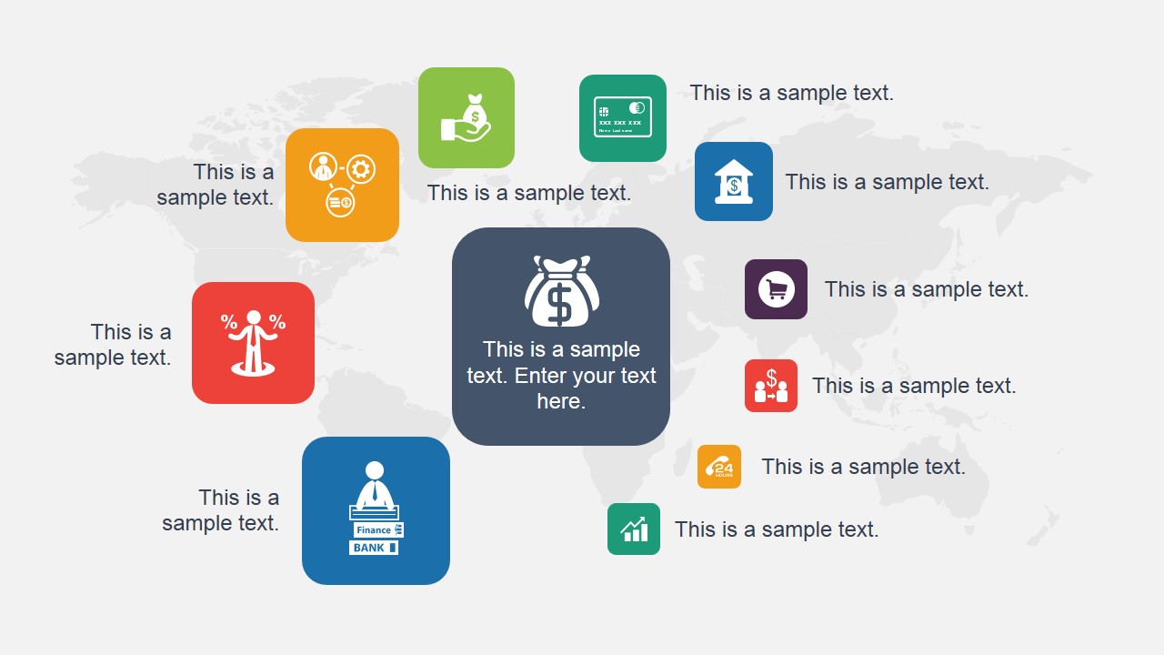 Amazing Rainbow Template for PowerPoint with Business Slides - SlideModel