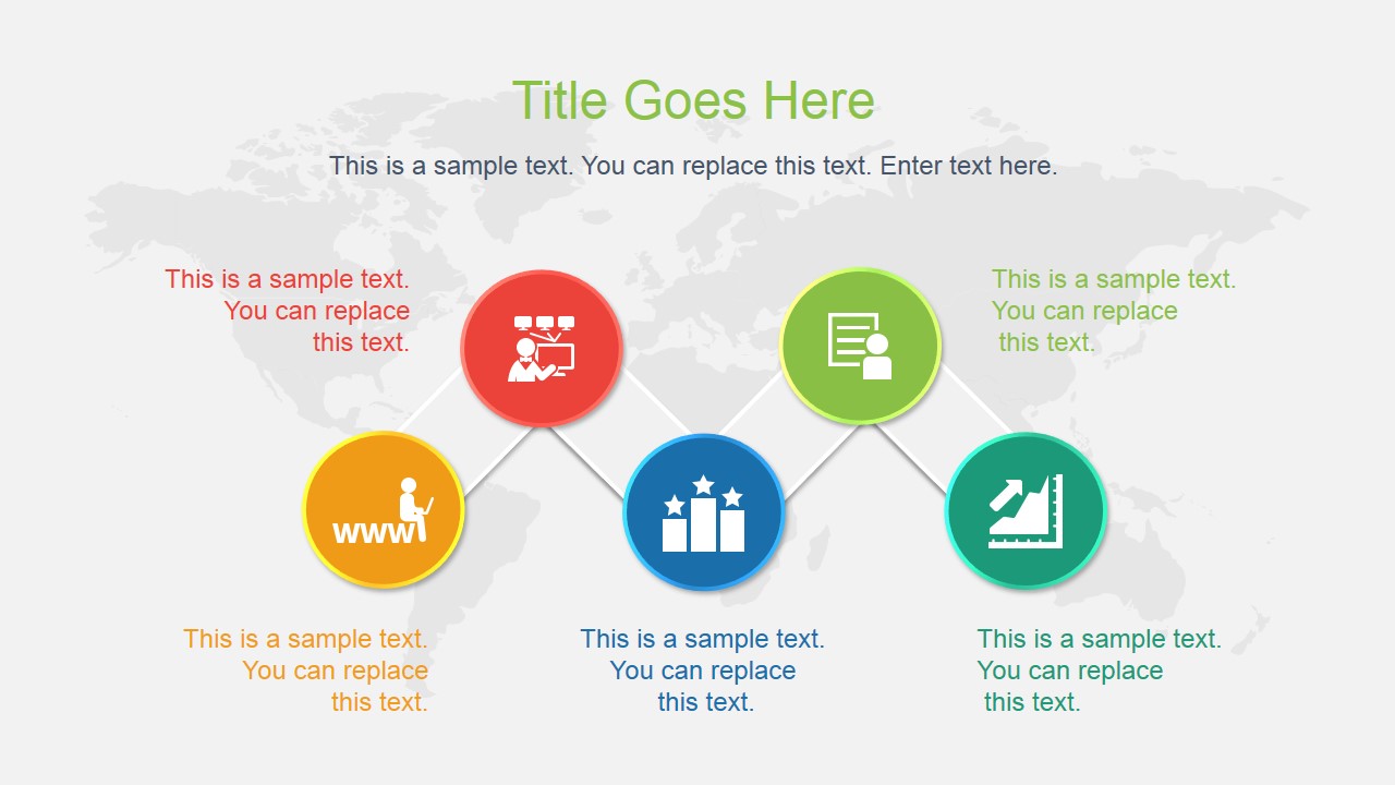 Amazing Rainbow Template for PowerPoint with Business Slides - SlideModel