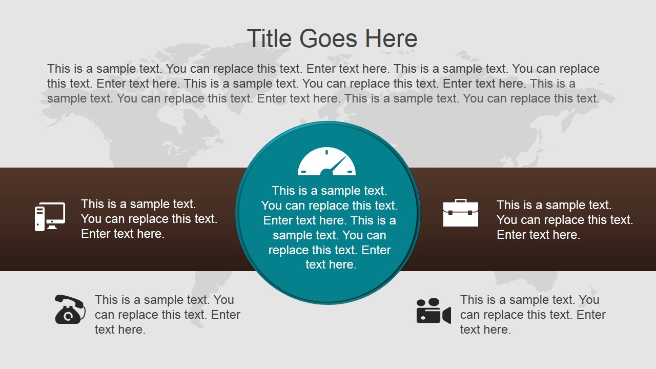 Classic Gradient Business PowerPoint Template - SlideModel