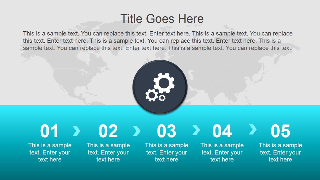 Classic Gradient Business PowerPoint Template - SlideModel