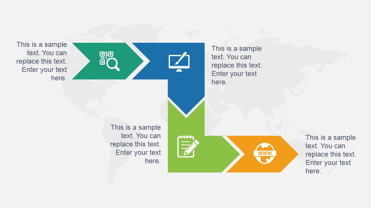 Animated Rainbow Business PowerPoint Template - SlideModel