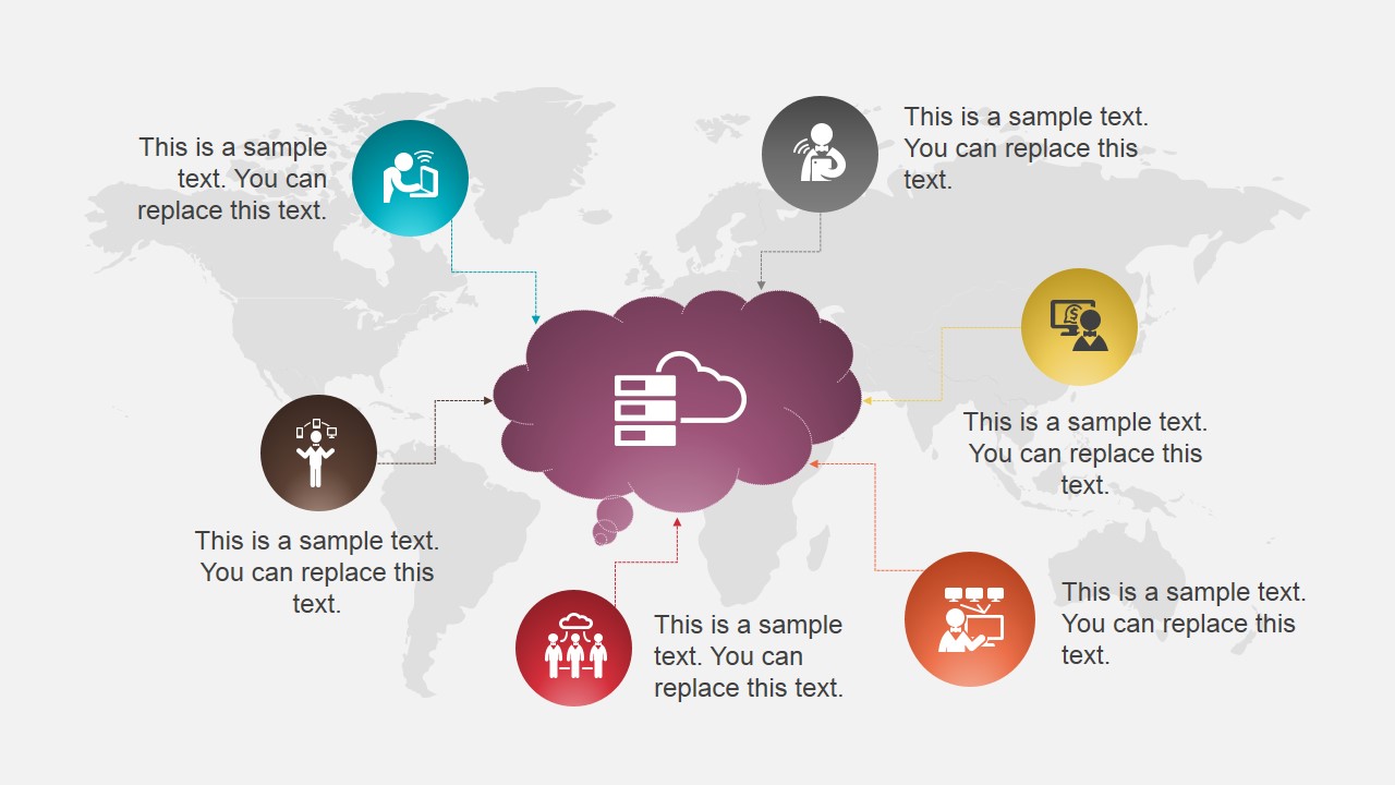 Vibrant Color Shade PowerPoint Template - SlideModel