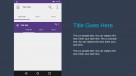 Menu Bars Individual Elements of Android Materials Design - SlideModel