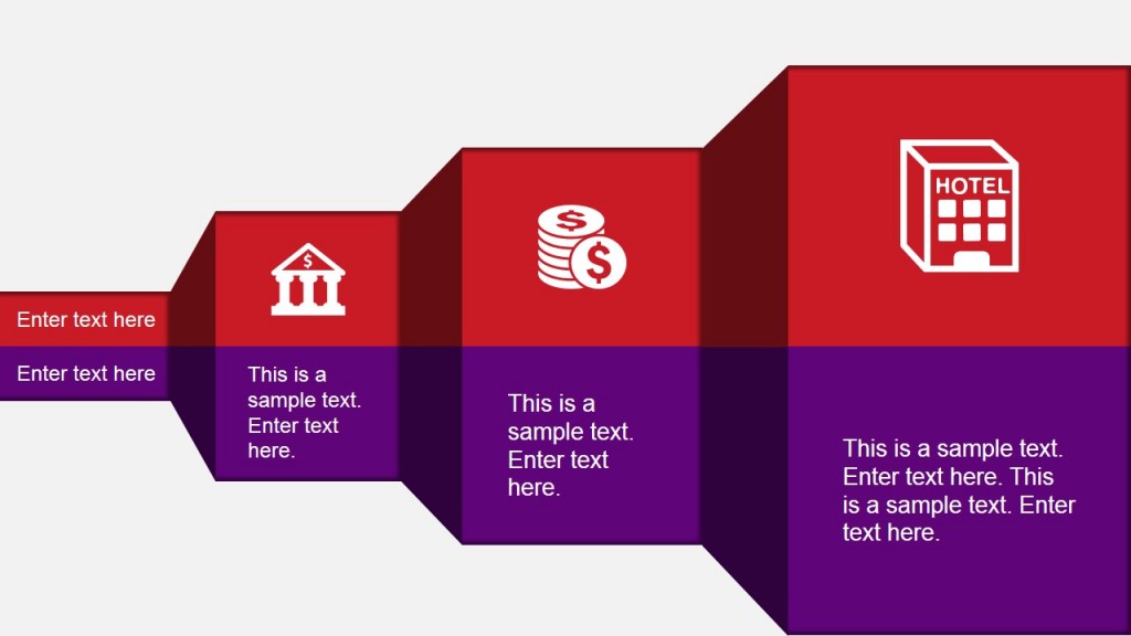 Zig-Zag Folded Slide Design Layout - SlideModel