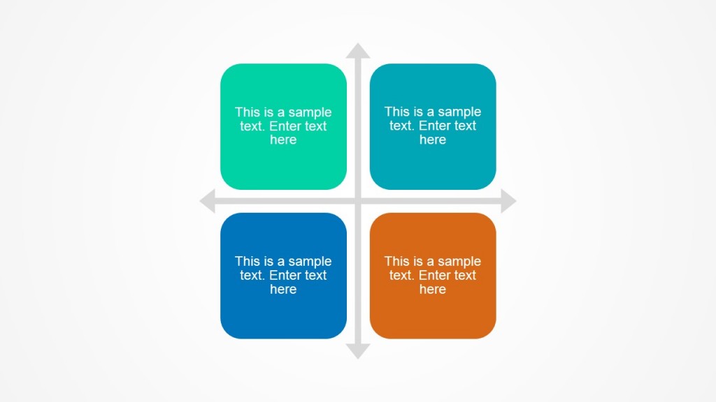 Simple Quadrants PowerPoint Design - SlideModel