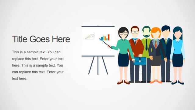 Business Presentation Illustration - SlideModel