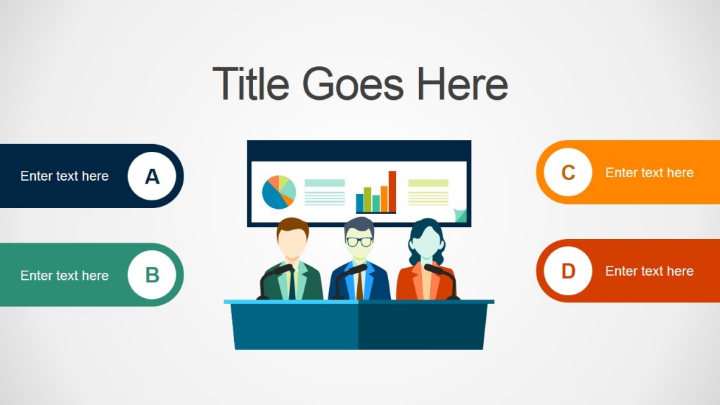 Evaluation Committee Graphic Illustration - SlideModel