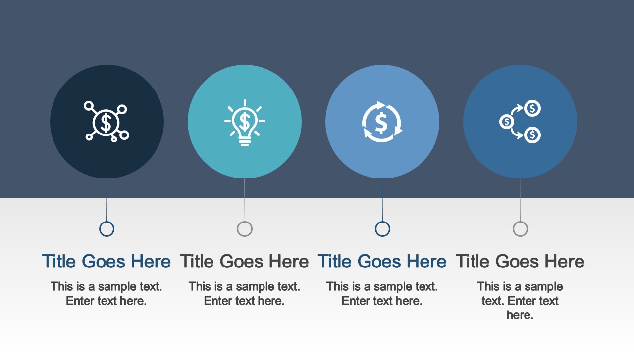 iOS Style PowerPoint Background Template - SlideModel