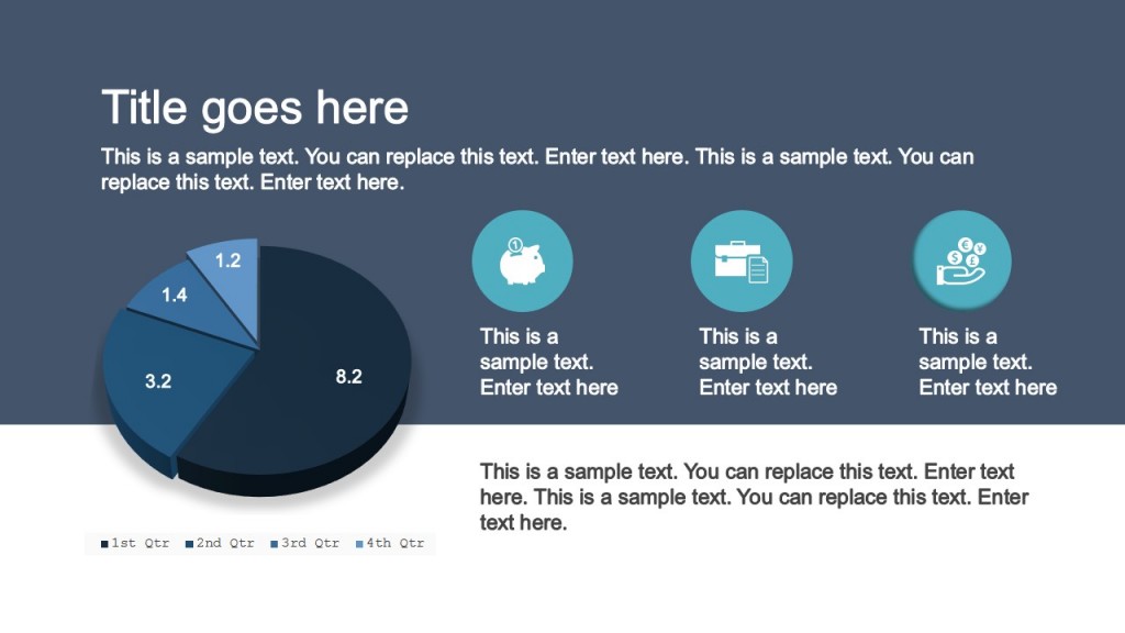 Segmented Pie Chart for PowerPoint with Icons - SlideModel