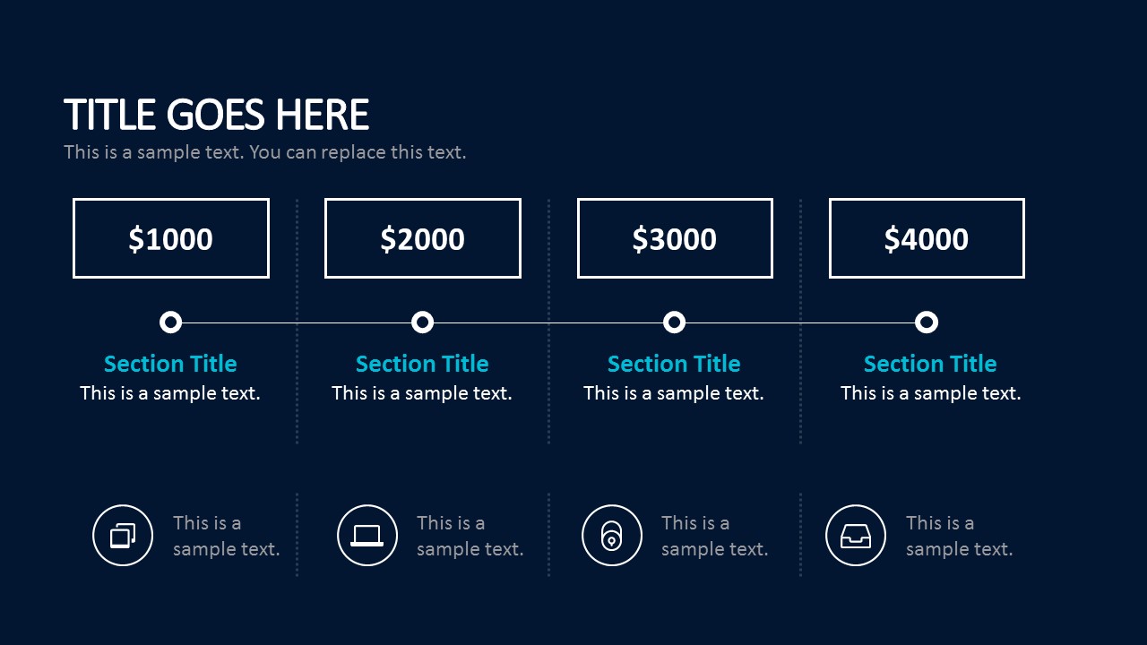 Flat Bold Business Plan PowerPoint Template