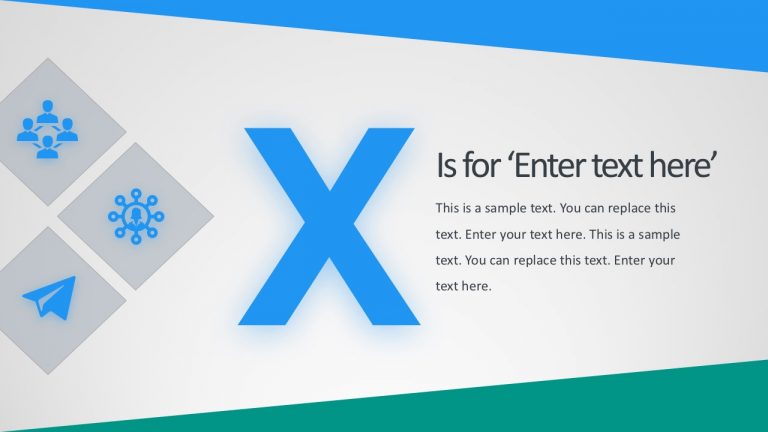 Editable Alphabet PowerPoint Slides - SlideModel