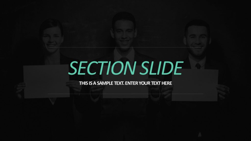 Section Slide PowerPoint Business Presentations - SlideModel