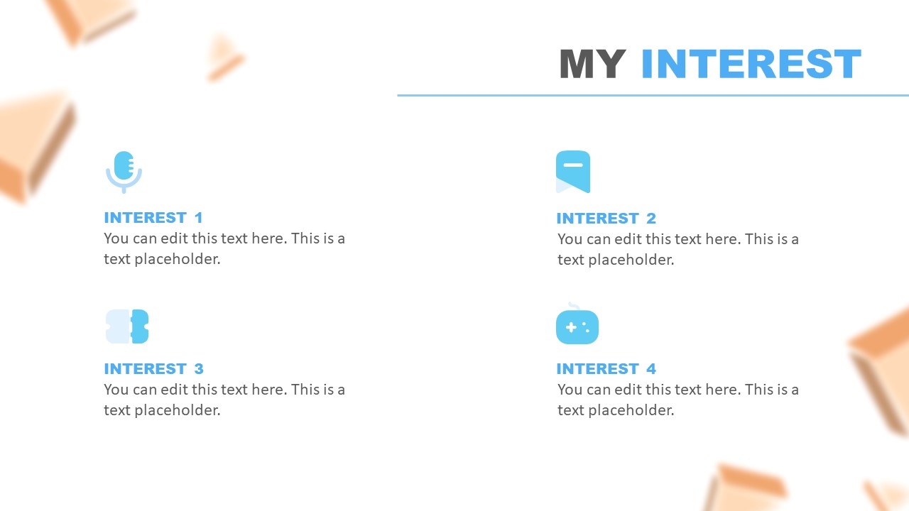Presentation Resume Powerpoint Template