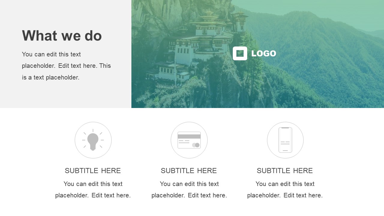 Company Profile Business PowerPoint Template - SlideModel