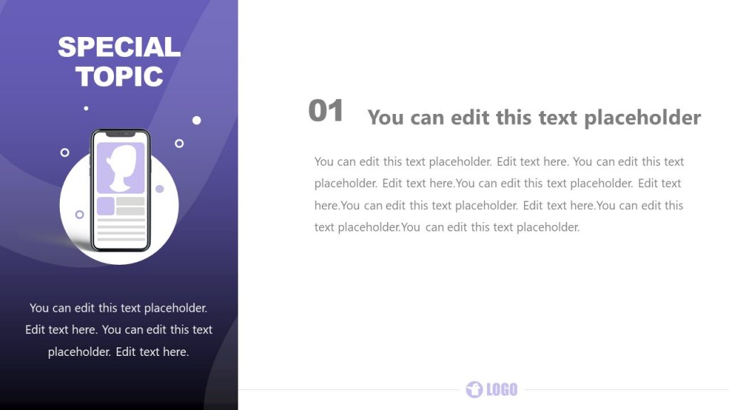 Team Meeting Special Topics Template - SlideModel